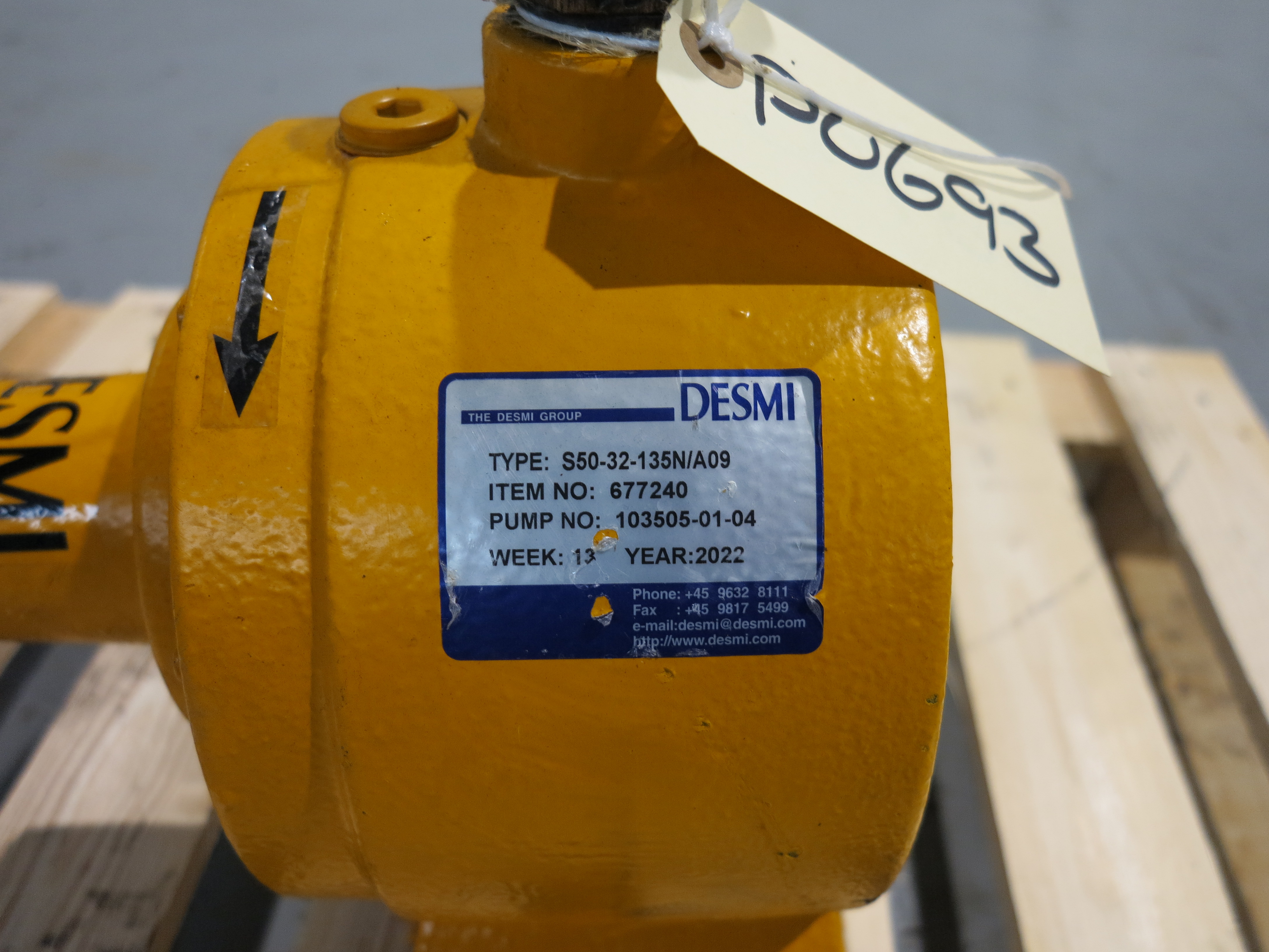 Desmi | S50-32-135N/A09 | Pompes à eau | PU693